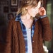 Minimalist Cable Cardigan (knitting Pattern) - Etsy