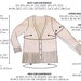 Minimalist Cable Cardigan (knitting Pattern) - Etsy