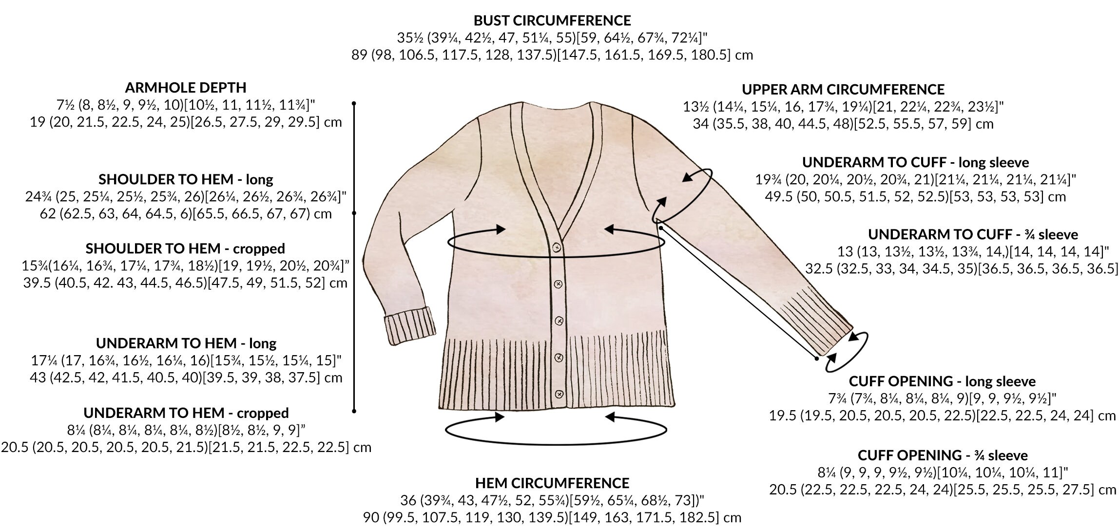 Minimalist Cable Cardigan knitting Pattern - Etsy