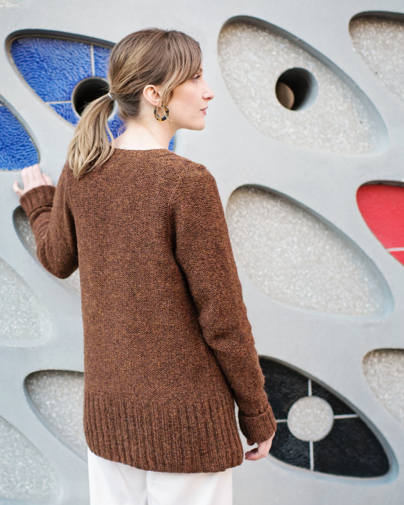 Minimalist Cable Cardigan (knitting Pattern) - Etsy