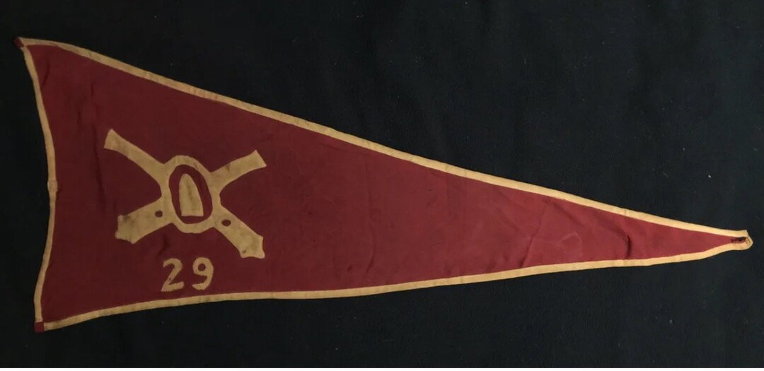 Spanish American War CAC Battery Flag 29th Co, Coast Artillery Corps ...