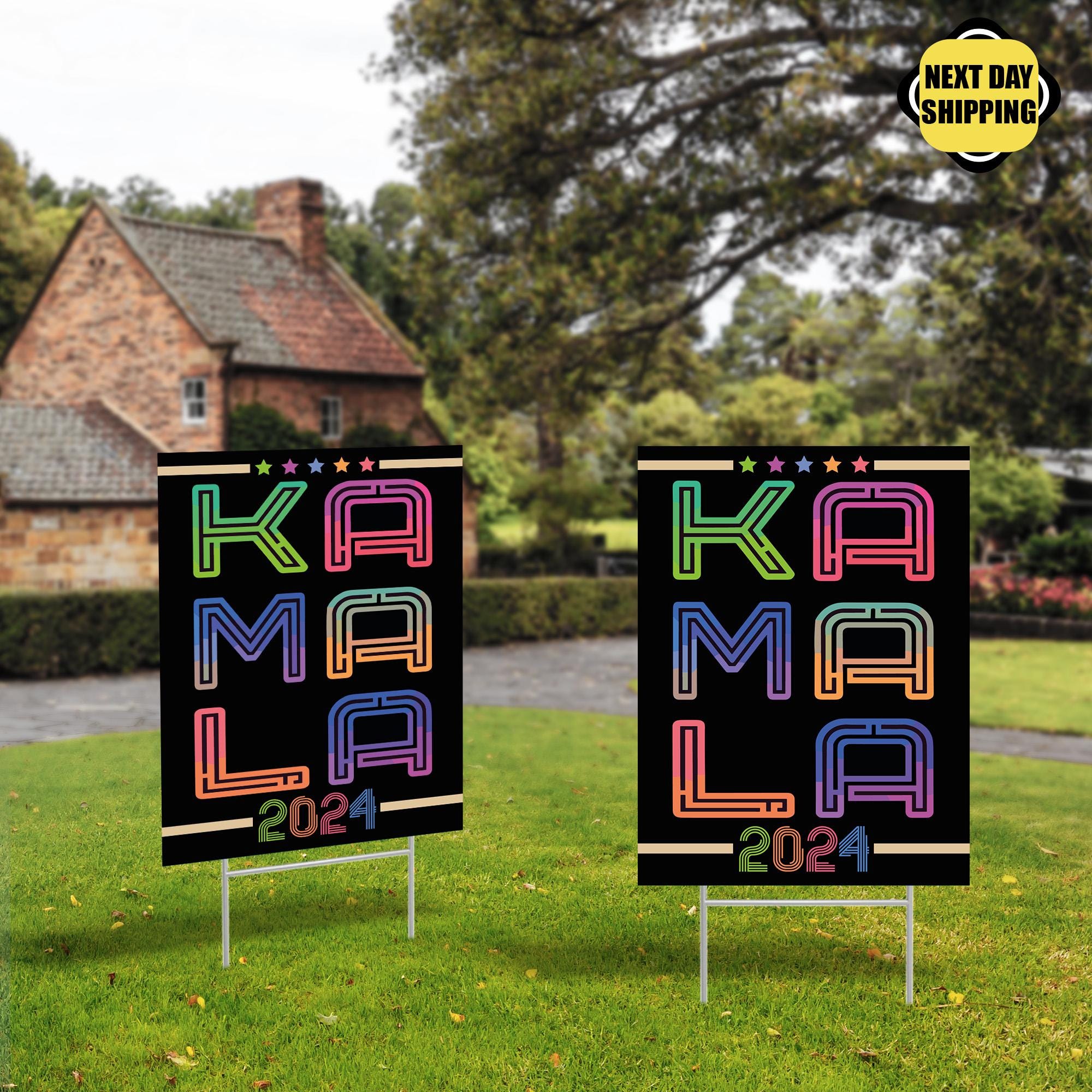 Kamala 2024 Yard Sign, Kamala Yard Sign, Full Color Sign, Kamala Sign ...