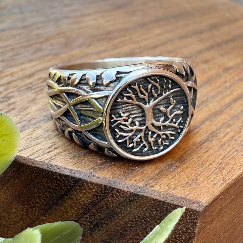 Tree of Life Ring - Etsy