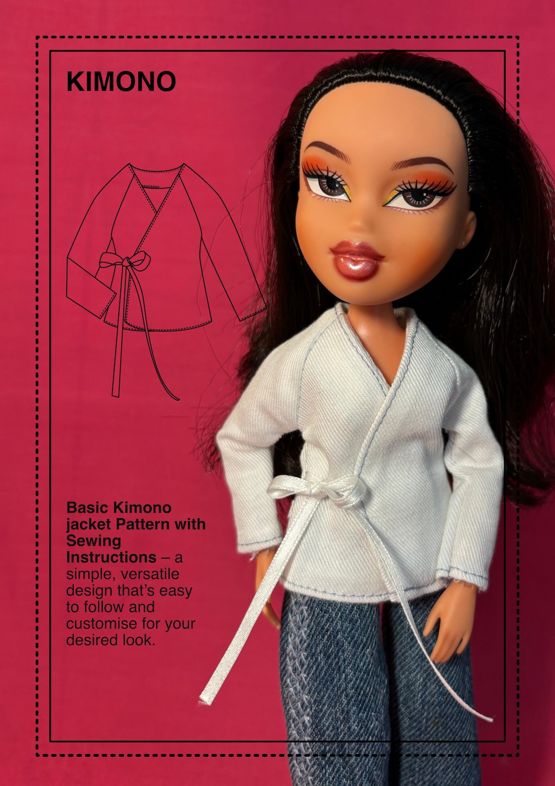 Bratz Sewing Pattern for Tank Top - Etsy
