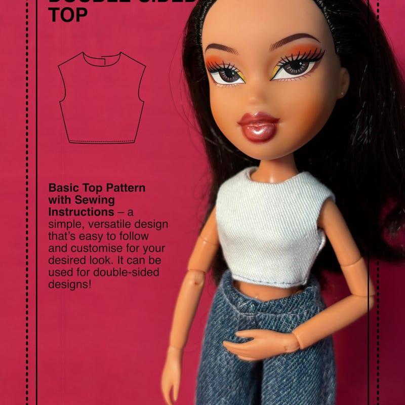 Bratz Doll Dress Pattern - Etsy