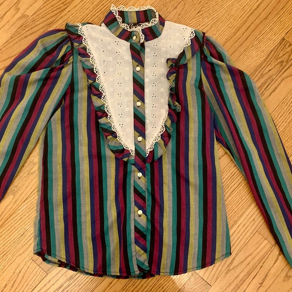 Western Bib Shirt - Etsy