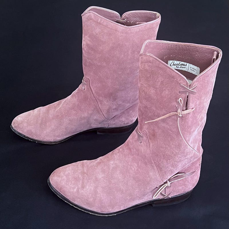Low Cut Cowboy Boots - Etsy UK