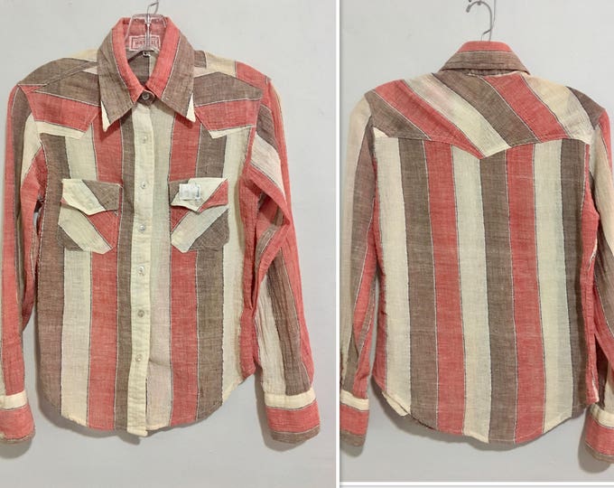 Vintage 1970's Hatari Gauze Cotton Shirt Made in India - Etsy