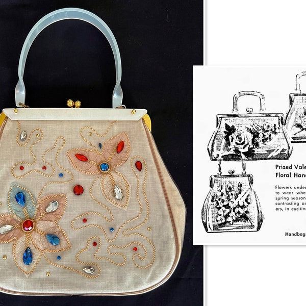 Lucite Florida Handbag - Etsy