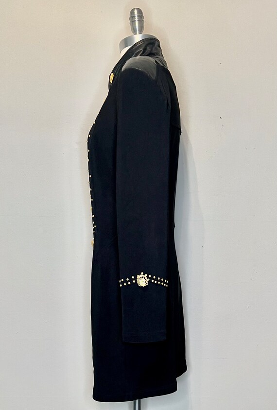 Spectacular 80s Cache Nautical Theme Poly Lycra Stret… - Gem