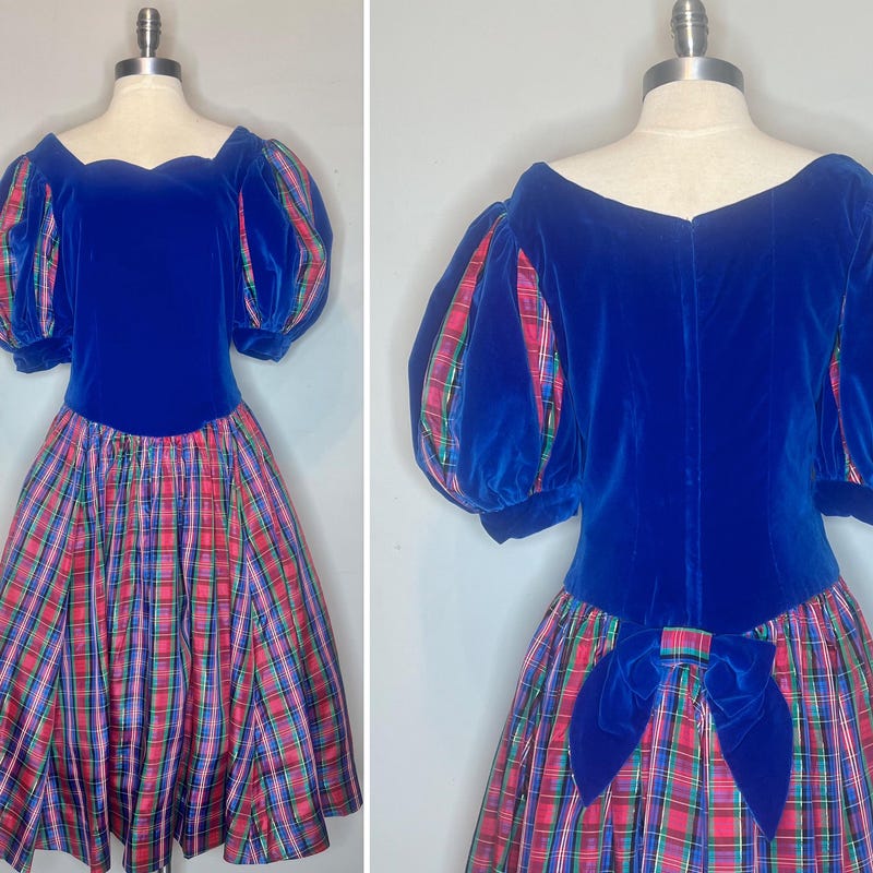 80s Vintage Prom Dress - Etsy