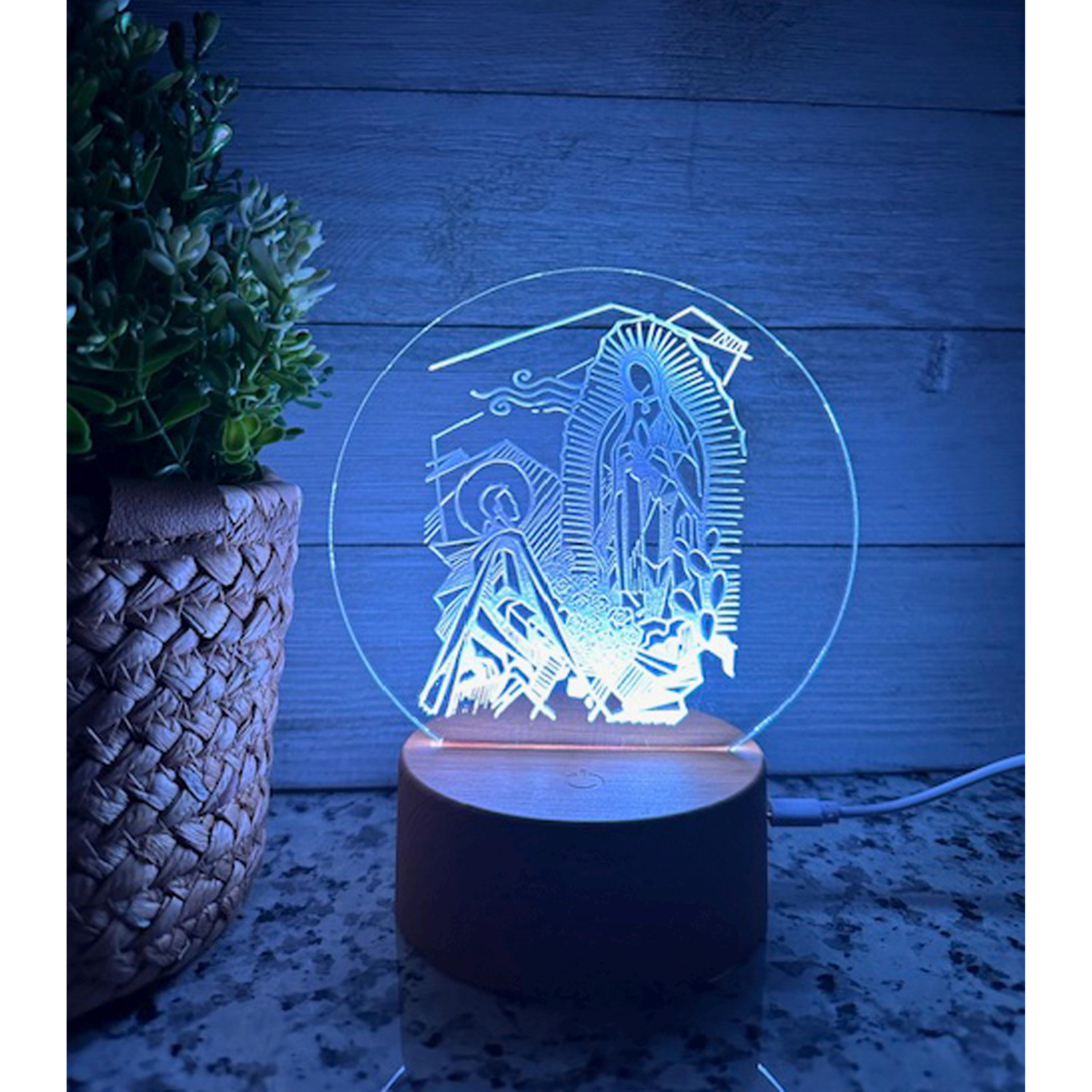 Virgen De La Guadalupe, Catholic Home Altar, Nightstand Lamp, Remote ...