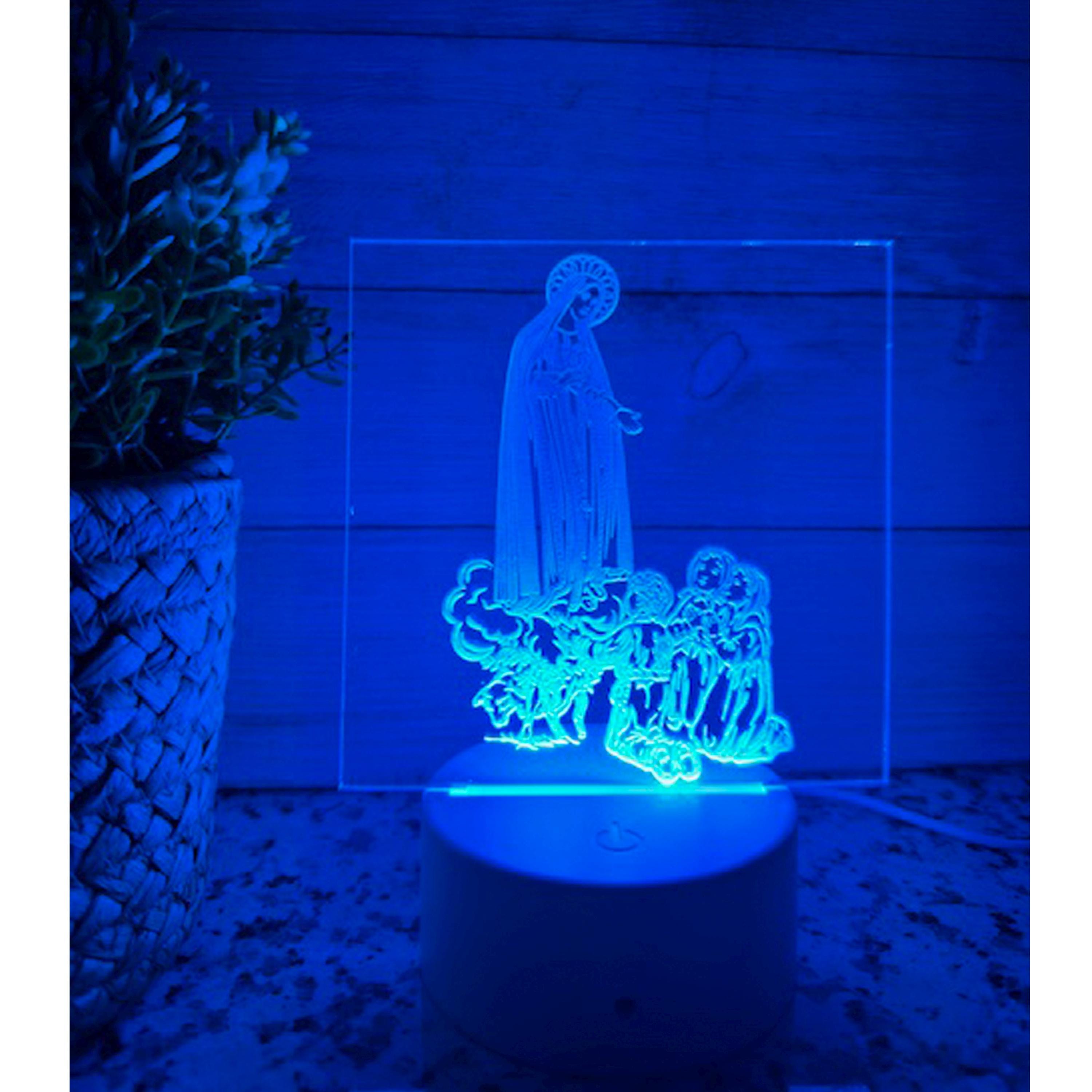 Virgen De Fatima, Catholic Home Altar, Nightstand Lamp, Remote Control ...