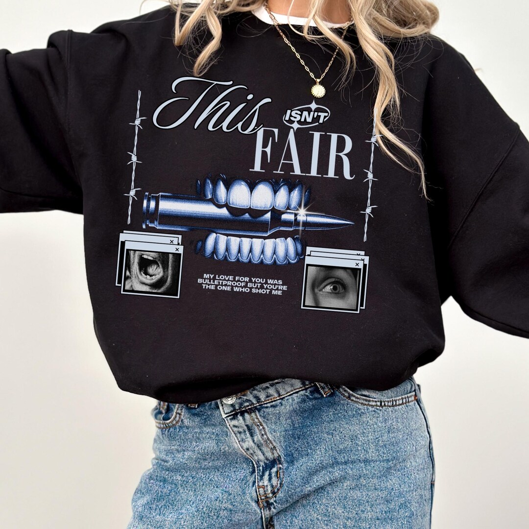 Bulletproof Love Trendy Aesthetic Band Emo Gildan Sweatshirt - Etsy