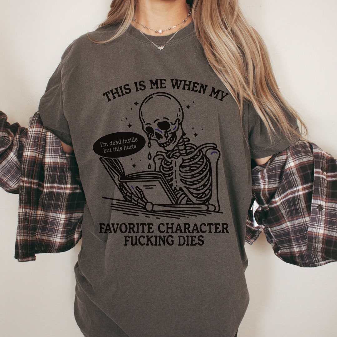 Favorite Character Skeleton Graphic Tee | Bookish Tee | Trendy ...