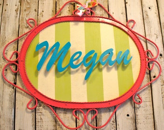 Megan Name Art - Etsy