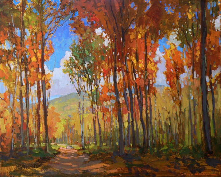 Autumn Splendor - Fall - Giclee Fine Art PRINT of Original Painting ...