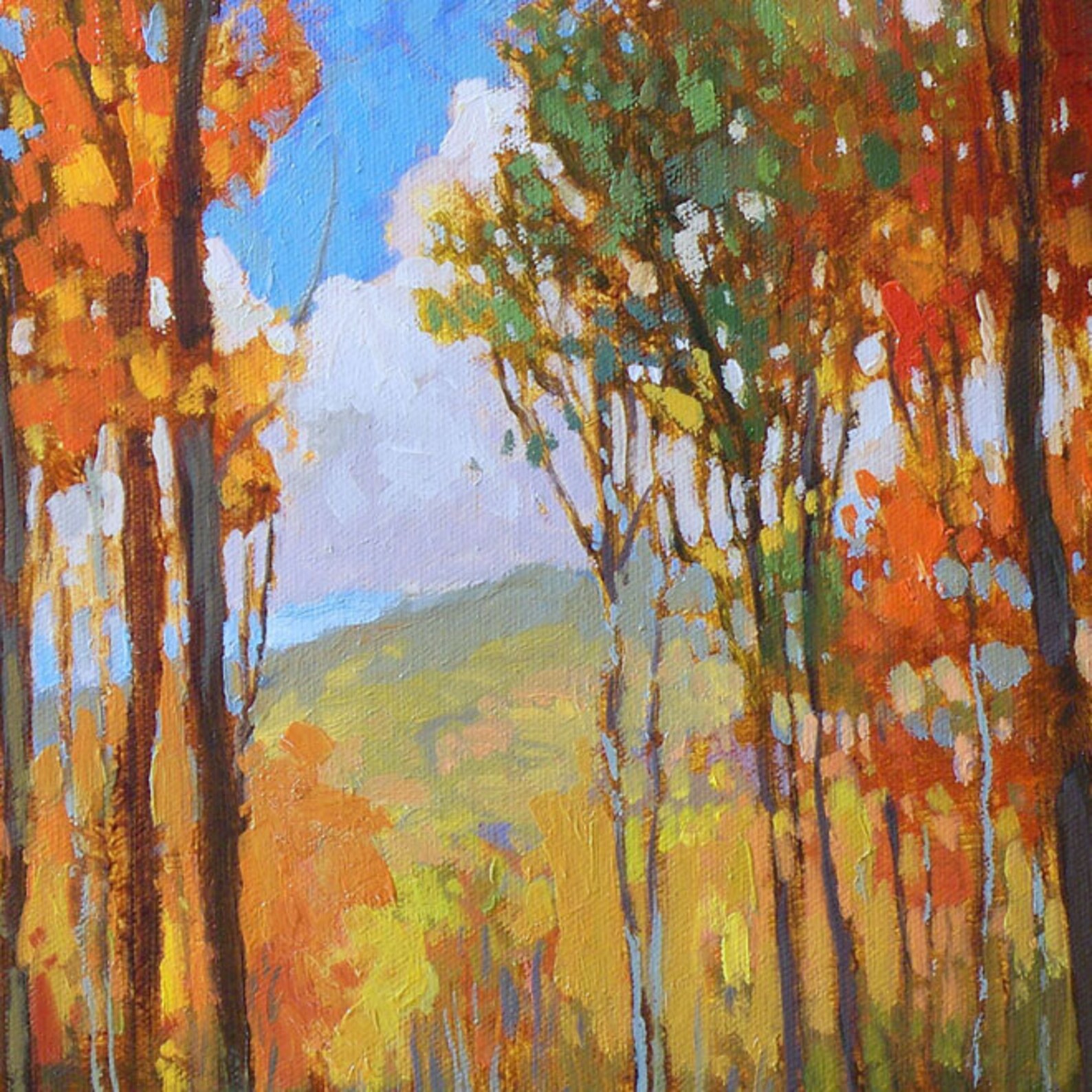Autumn Splendor - Fall - Giclee Fine Art PRINT of Original Painting ...