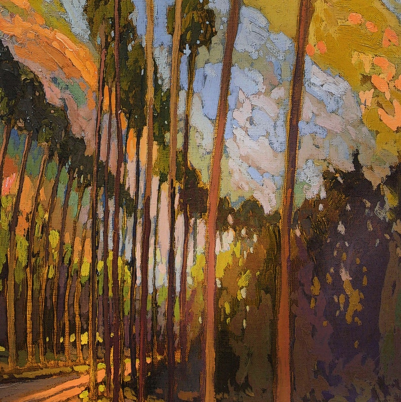 Altadena - California - Giclee Fine Art PRINT of Original Painting ...