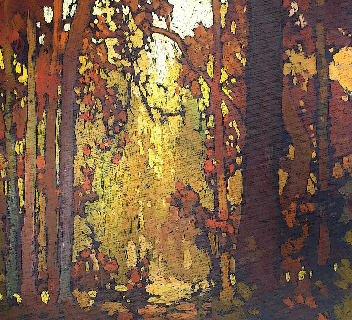 October Day Giclee Fine Art PRINT of Original Painting - Etsy
