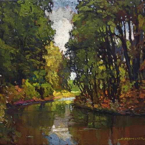 Rushing Stream Giclee Fine Art PRINT of Original Painting - Etsy