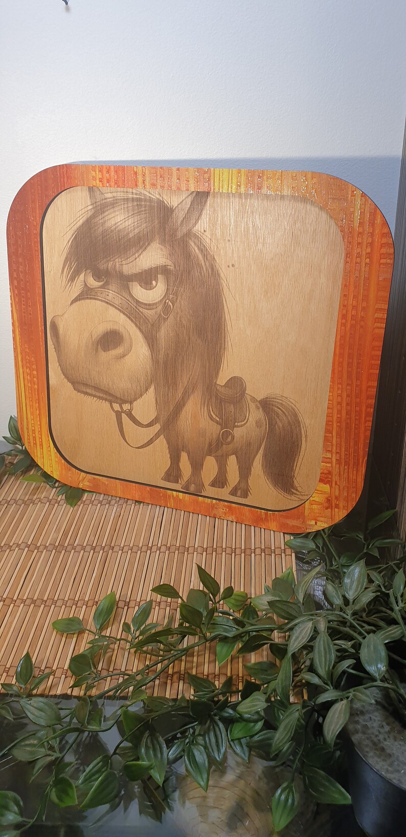 Grumpy Horse - Etsy