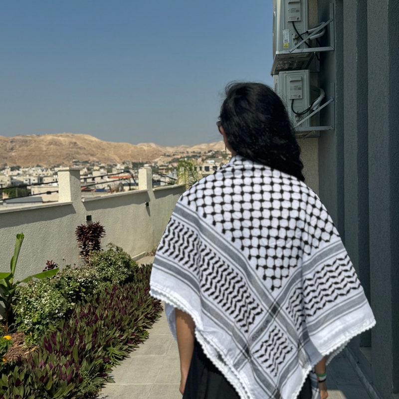 Palestinian Keffiyeh Scarf - Etsy UK