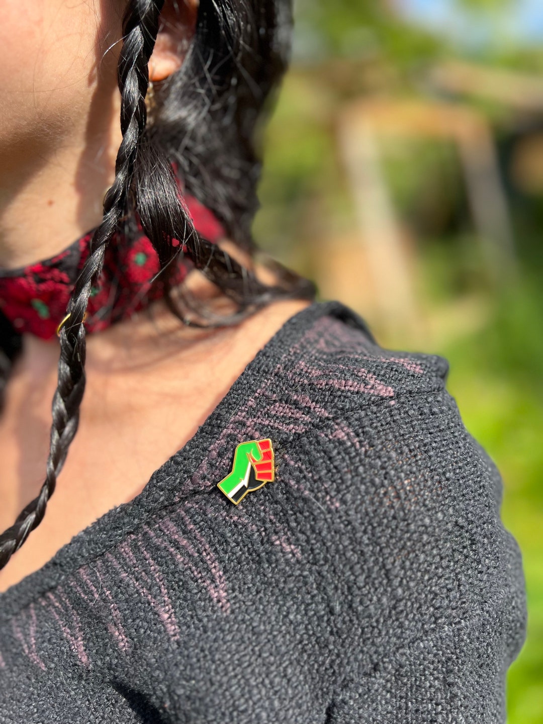 Palestine Flag Pin- Palestinian Pin - Palestinian Badge - Free ...