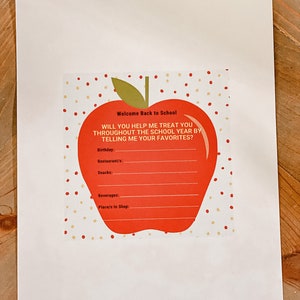 Get to Know Your Teacher - Etsy
