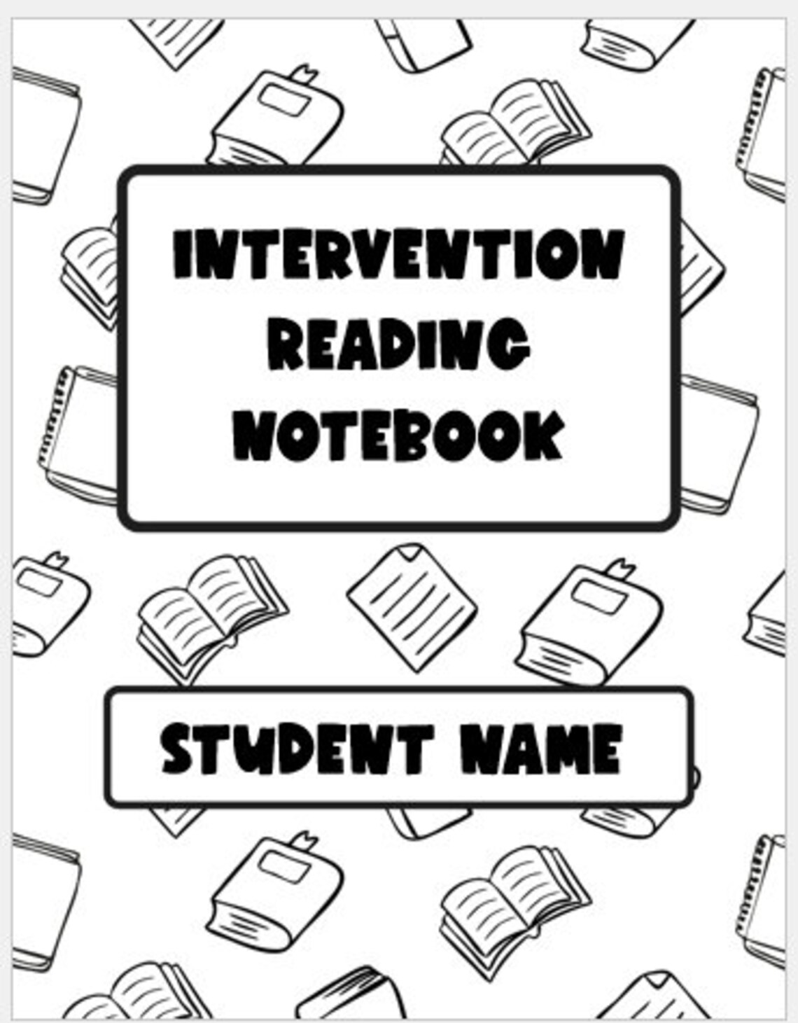 Science of Reading Dyslexia Assessment Student Notebook *back to School ...