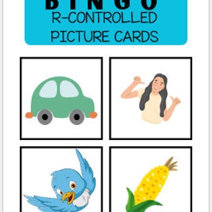 Bundle Phonics BINGO Game Includes CVC Words and R-controlled Vowel ...