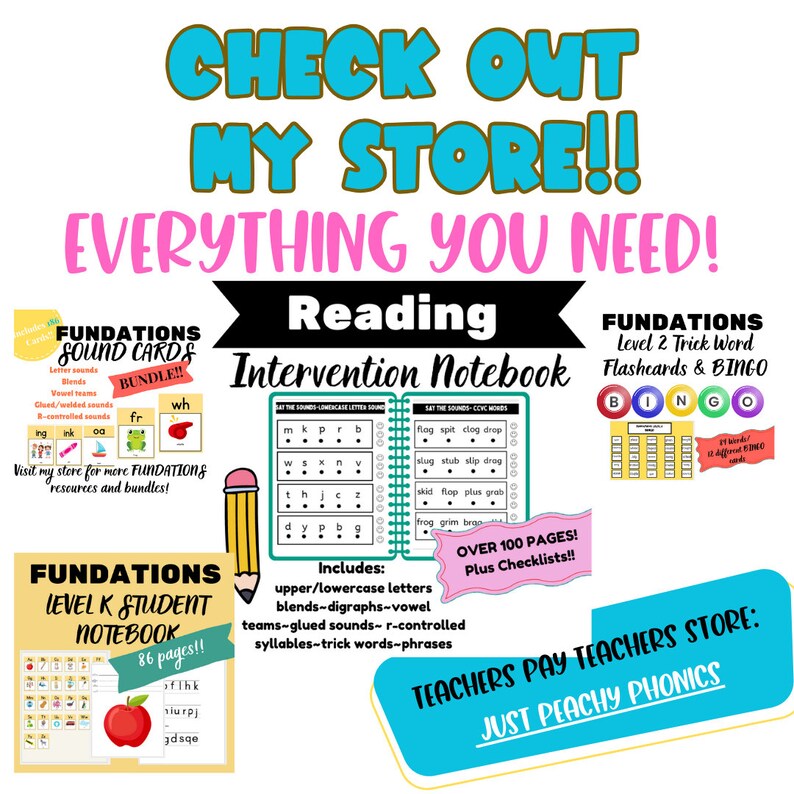 Bundle Phonics BINGO Game Includes CVC Words and R-controlled Vowel ...