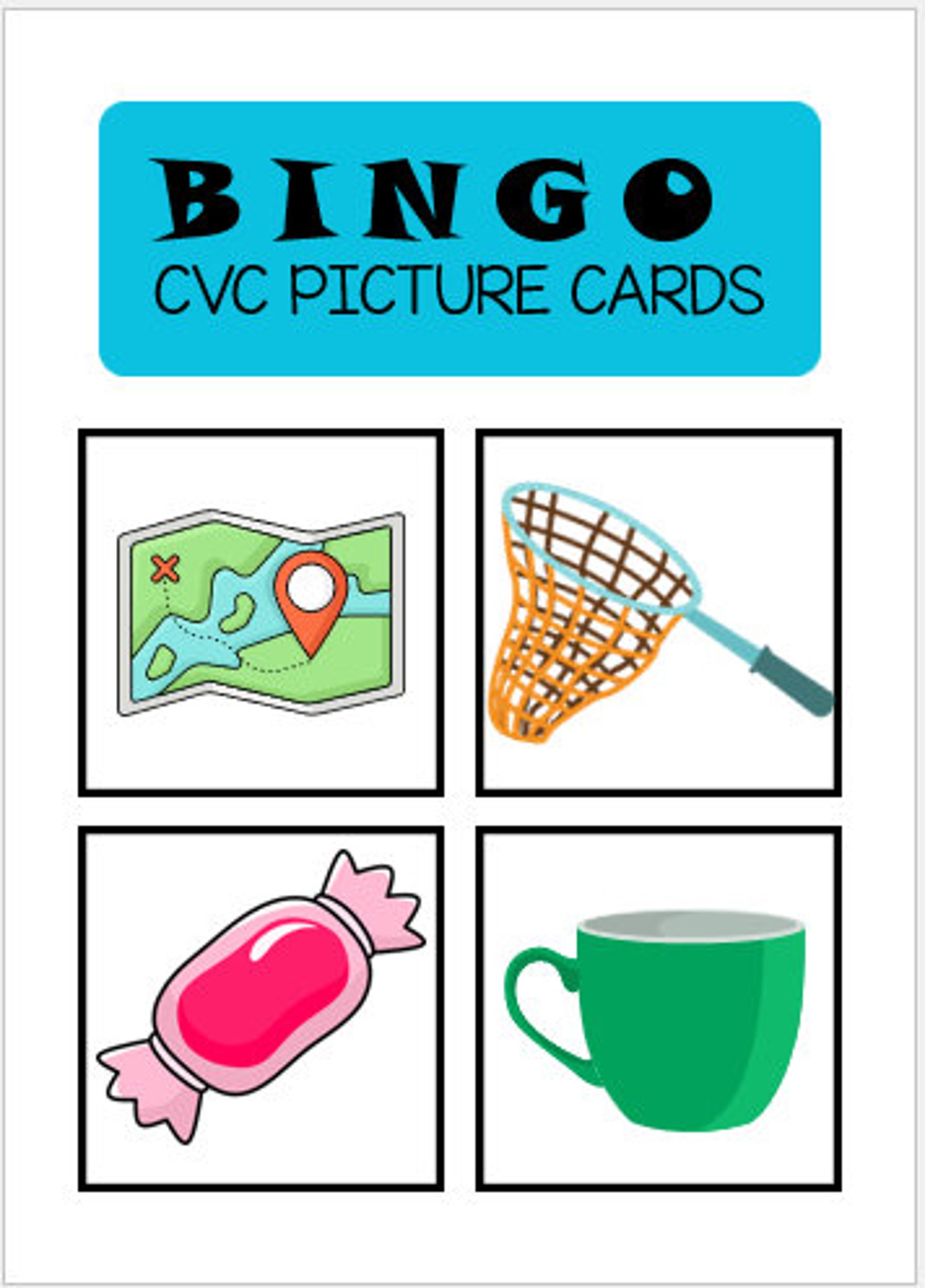 Bundle Phonics BINGO Game Includes CVC Words and R-controlled Vowel ...