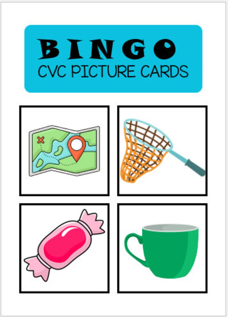 Bundle Phonics BINGO Game Includes CVC Words and R-controlled Vowel ...