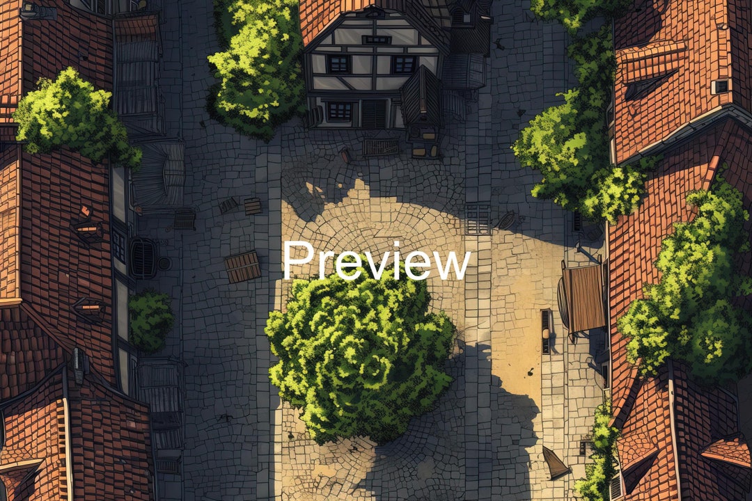 RPG BATTLEMAP Medieval_city_street_fir Dnd Map Dungeons and Dragons ...