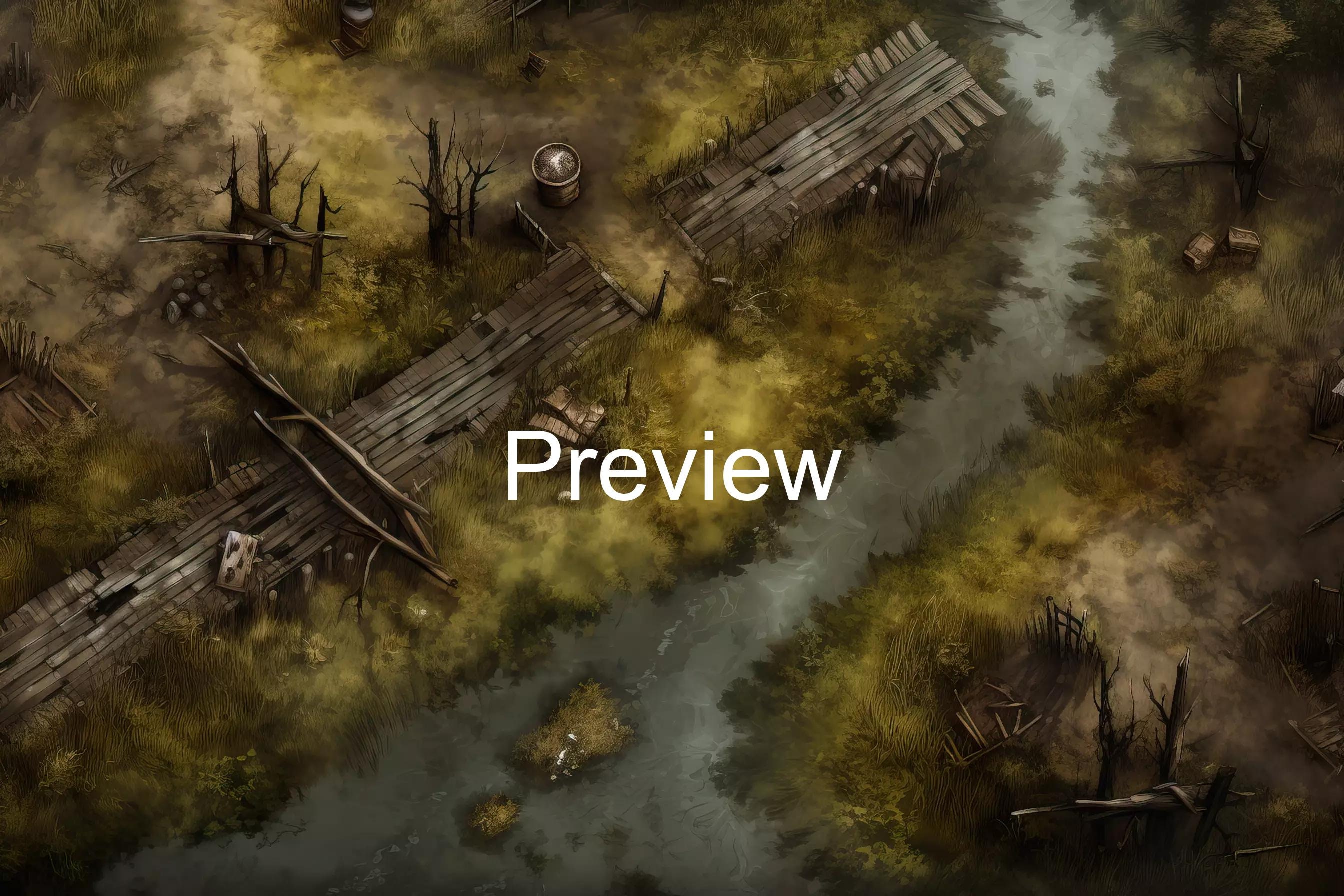RPG BATTLEMAP A_foggy_marsh_decaying_w Dnd Map Dungeons and Dragons ...