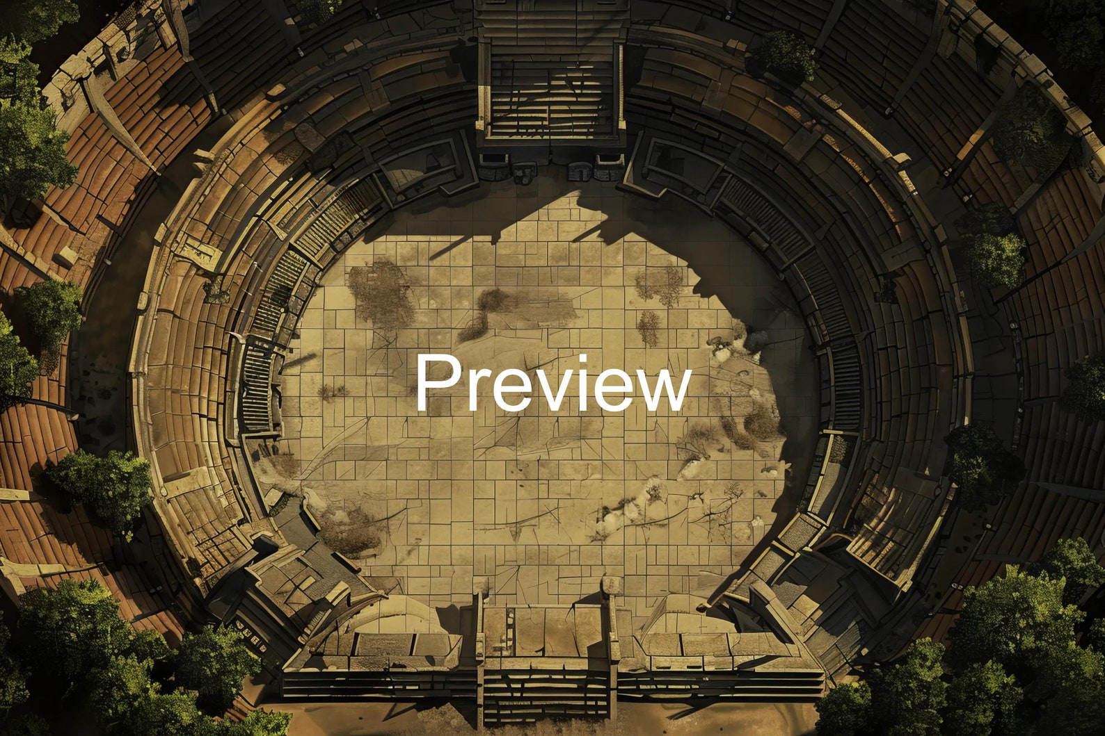 RPG BATTLEMAP Ancient_arena__battlemap Dnd Map Dungeons and Dragons ...