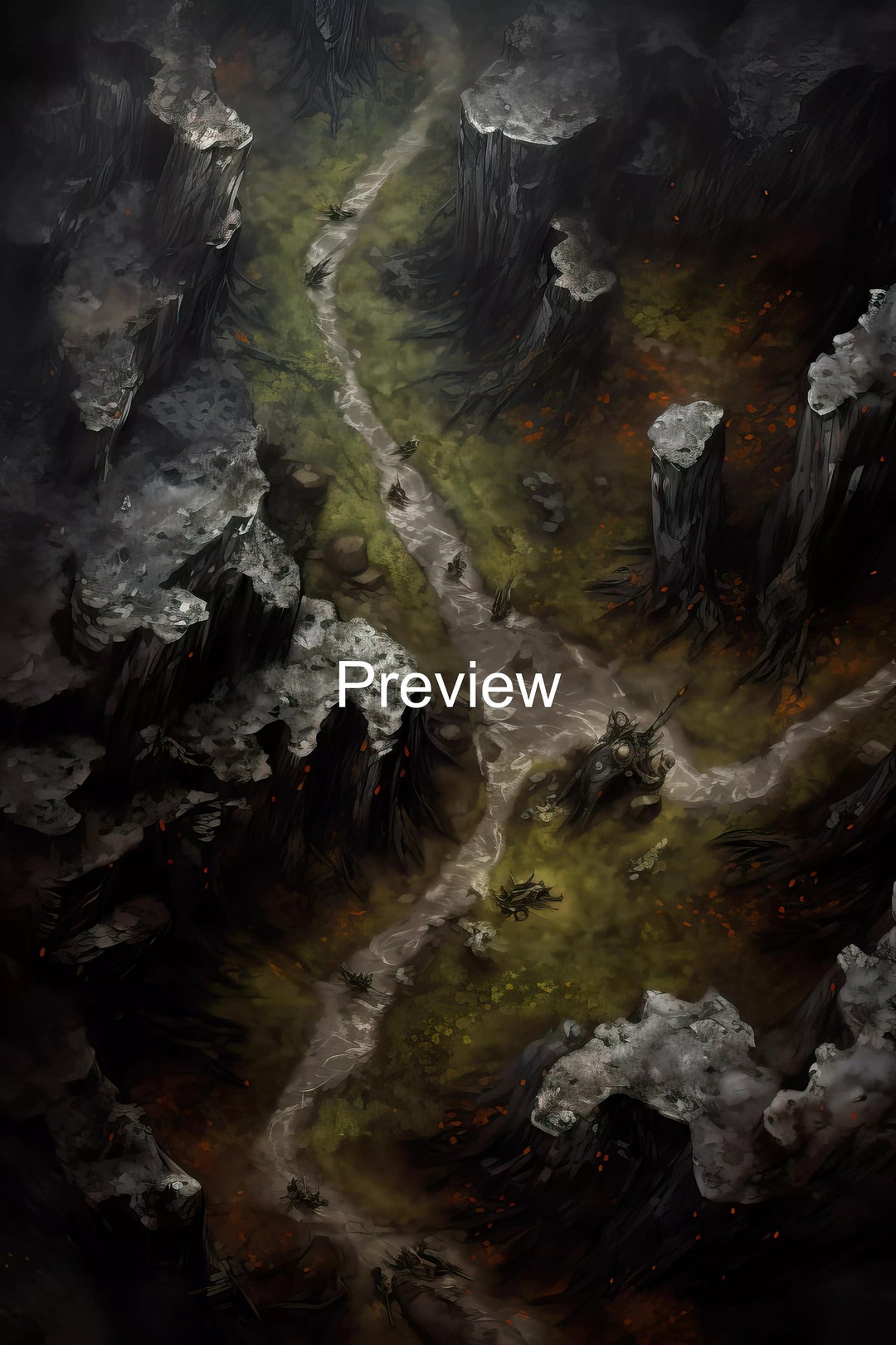 RPG BATTLEMAP 1_battlefield_of_the_whi Dnd Map Dungeons and Dragons ...