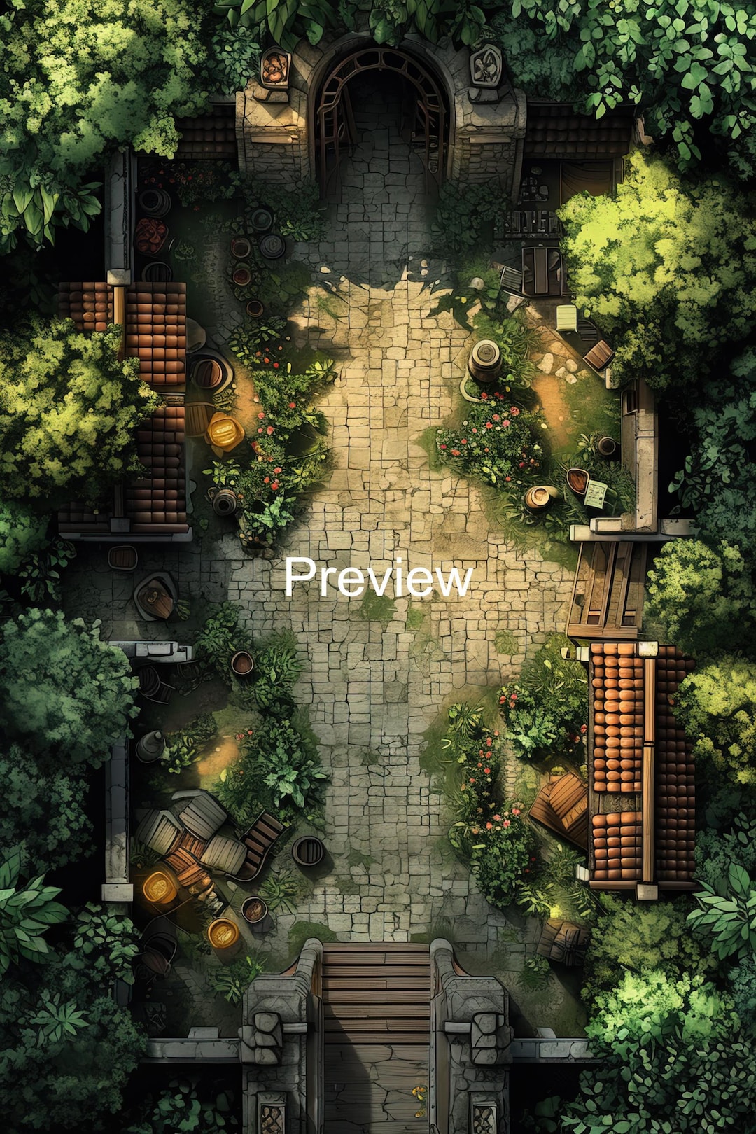 RPG BATTLEMAP Goblin Market Dnd Map Dungeons and Dragons Battlemap Dnd ...