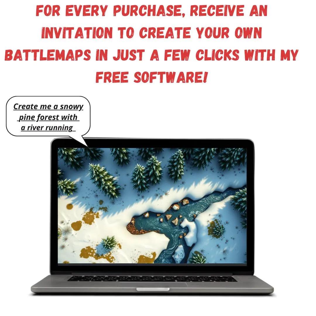 159 Dnd Maps, Fantasy Mystic Battlemaps for Dungeon Master, Dnd Map ...