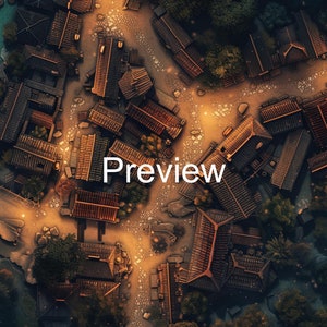 RPG BATTLEMAP Ghost Town Dnd Battlemap Dnd Map Dungeons and Dragons ...