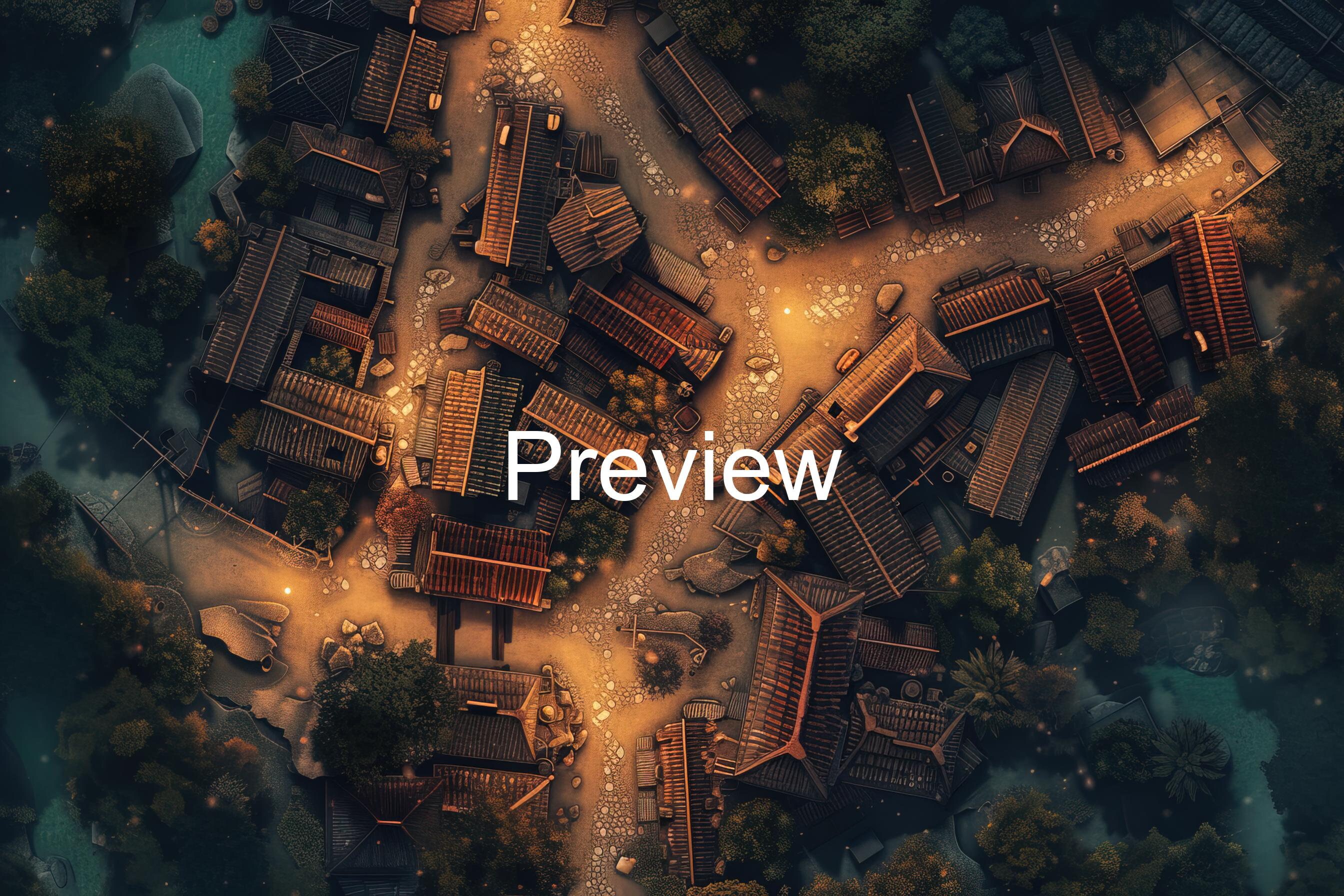 RPG BATTLEMAP Ghost Town Dnd Battlemap Dnd Map Dungeons and Dragons ...