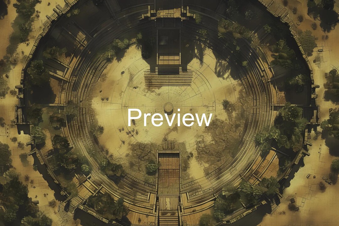 RPG BATTLEMAP Ancient_arena__battlemap Dnd Map Dungeons and Dragons ...