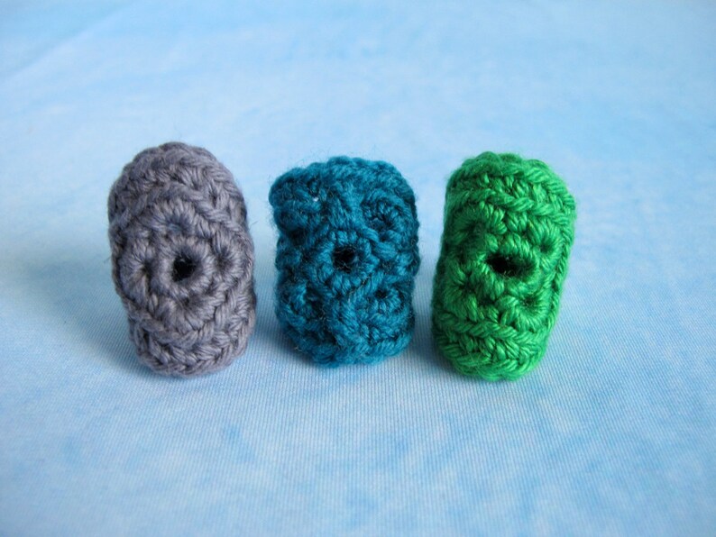 Crochet Boho Rings PDF Crochet Pattern Hippie Rings | Etsy