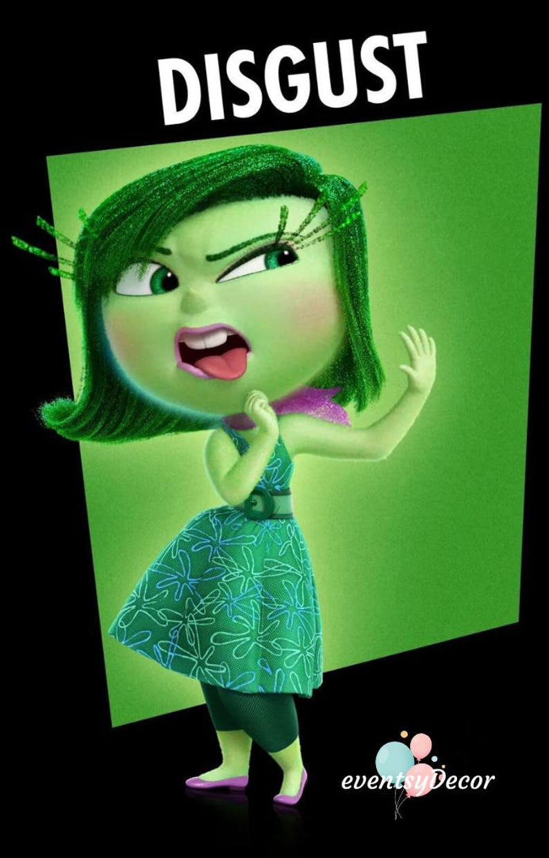 Inside Out 2 Characters Stickers set of 9 3 FREE Bonus Stickers Joy ...