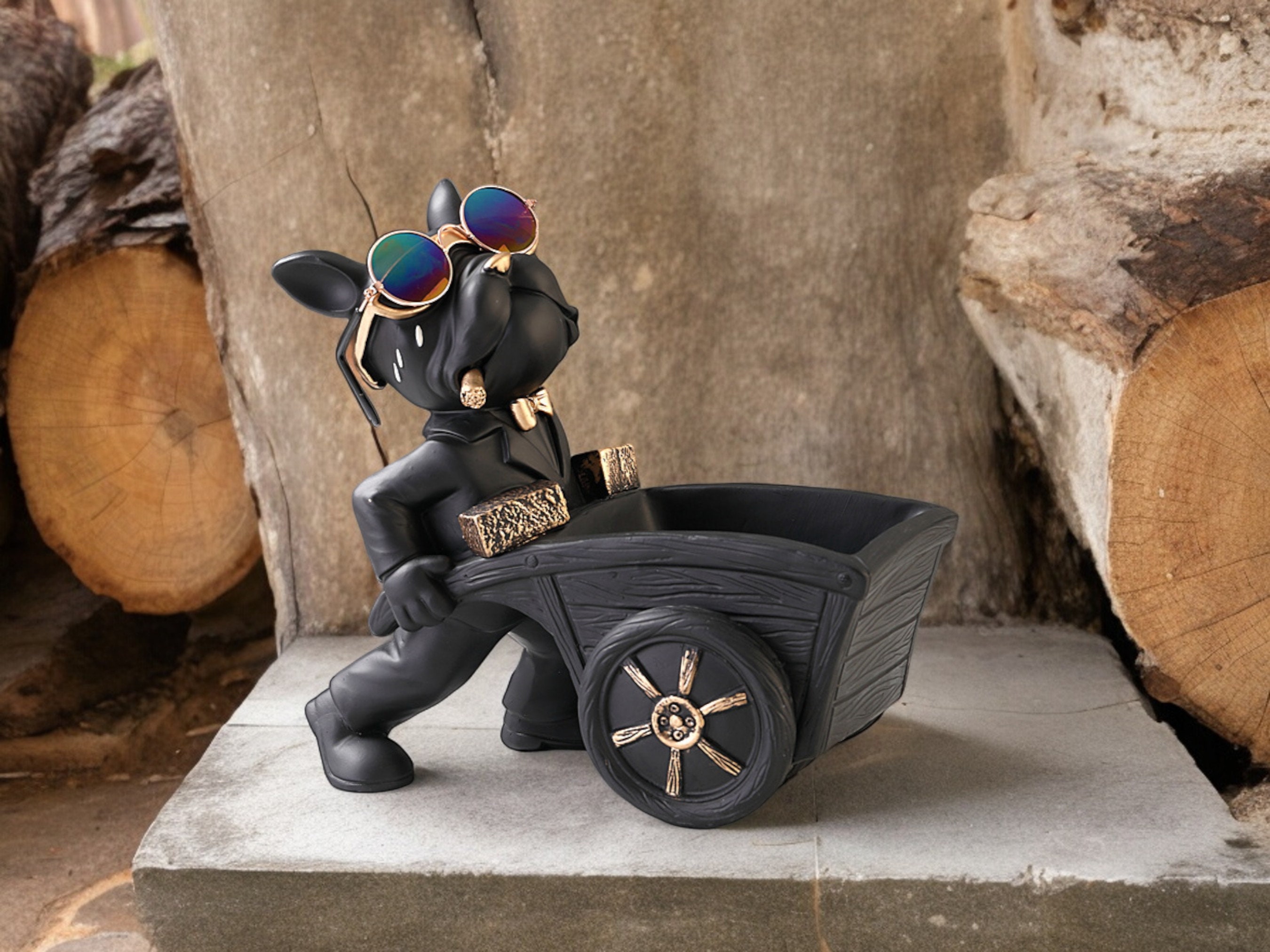 Miniature Decorative Statue Figurines Room Decor Stylish Sculptures ...