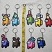 Among Us Keychains - Etsy
