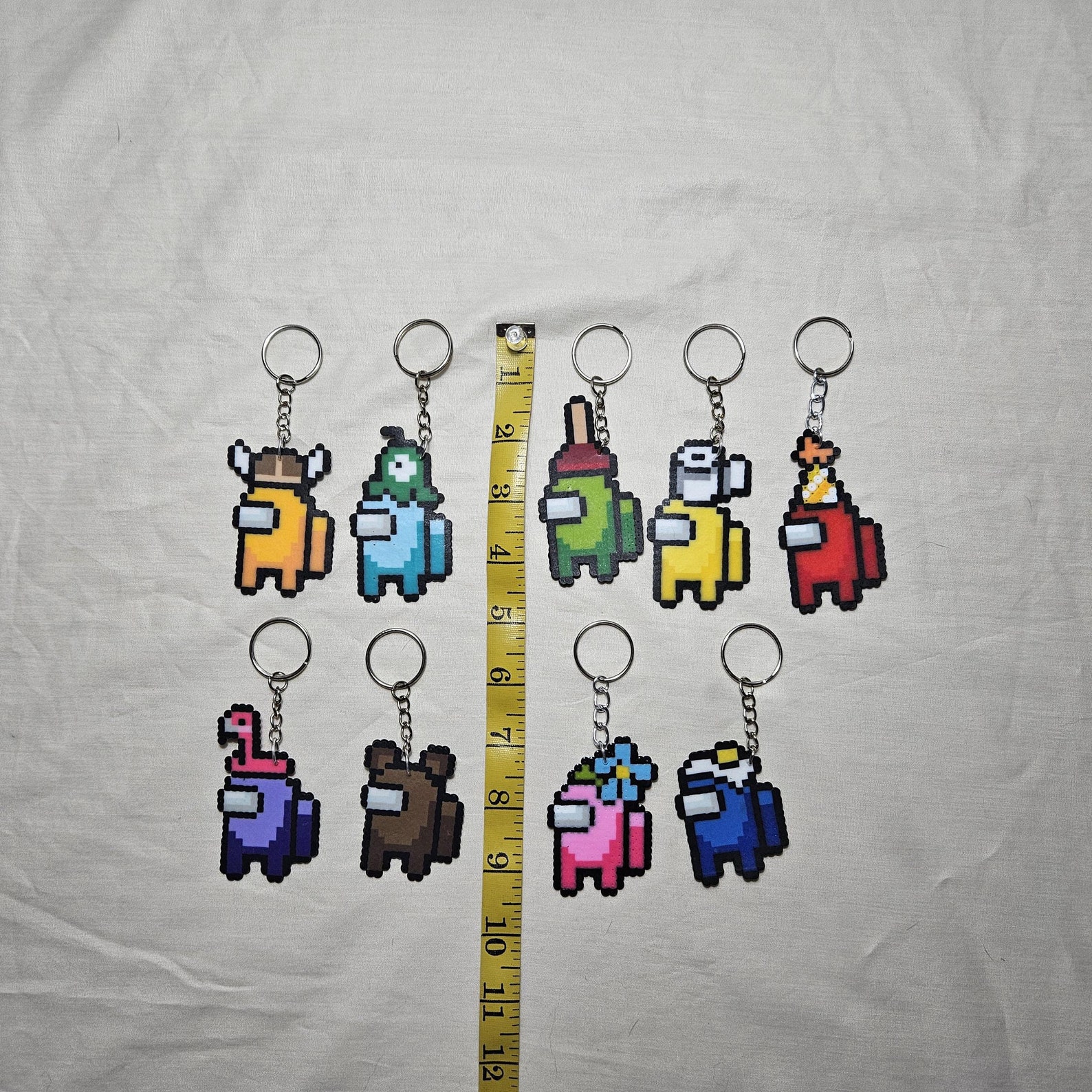 Among Us Keychains - Etsy