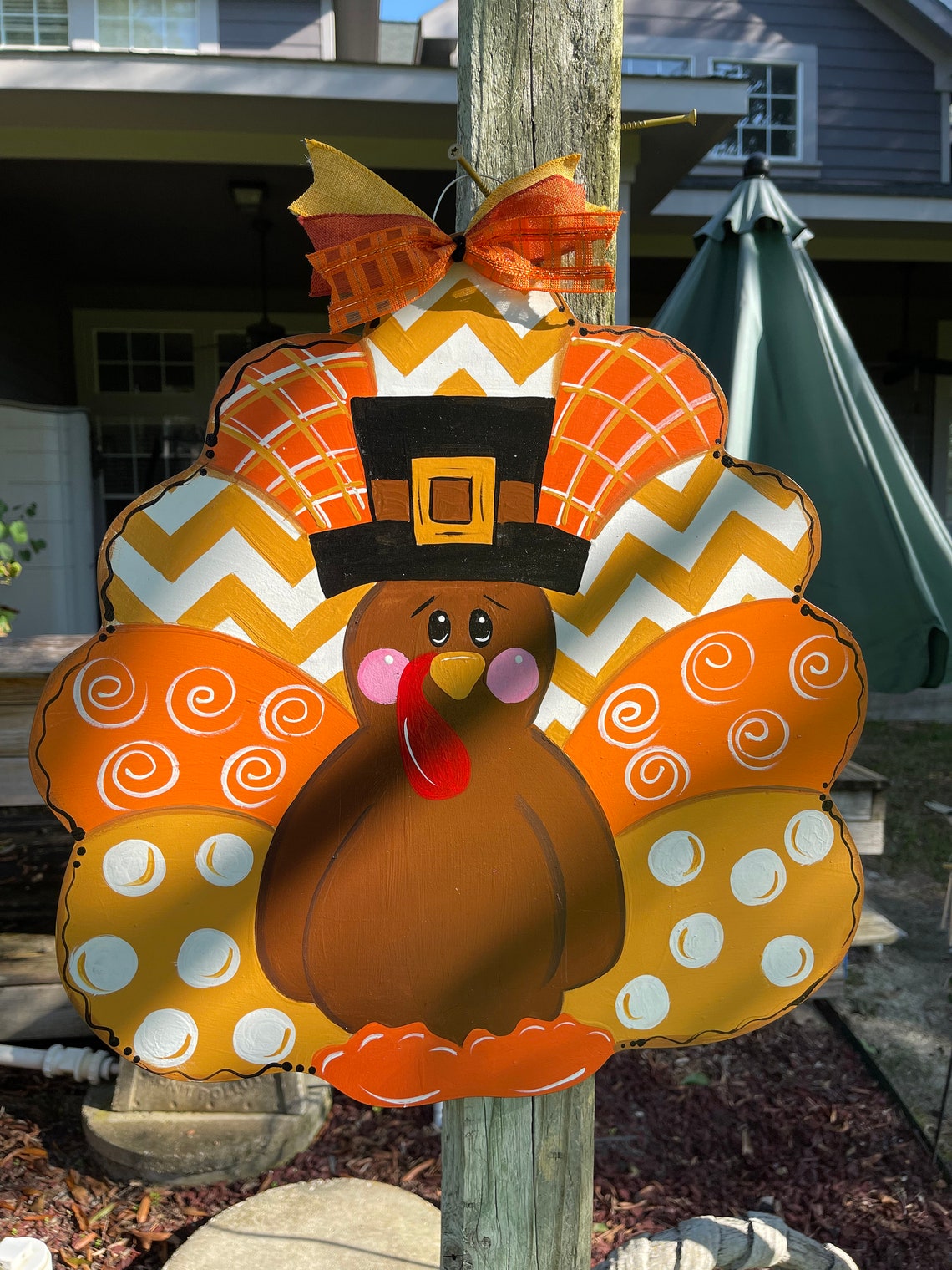 Front Door Decor, Fall Decorations, Thanksgiving Decor, Front Door ...