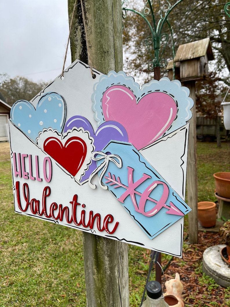Valentine Door Decorations Front Door Decor Signs for the - Etsy